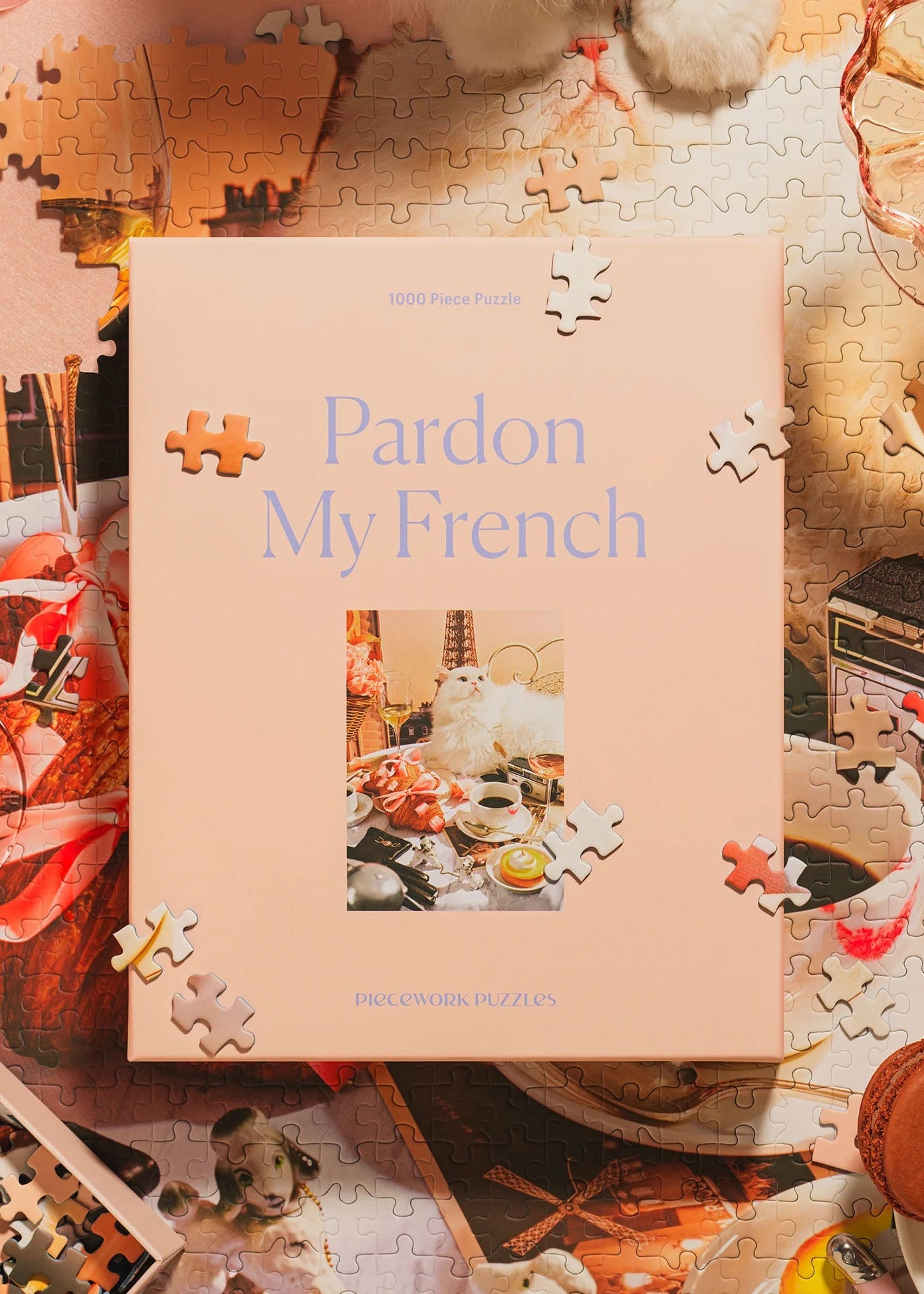Piecework Puzzles - 1000 Piece Puzzle - Pardon My French – Ellsworth & Ivey