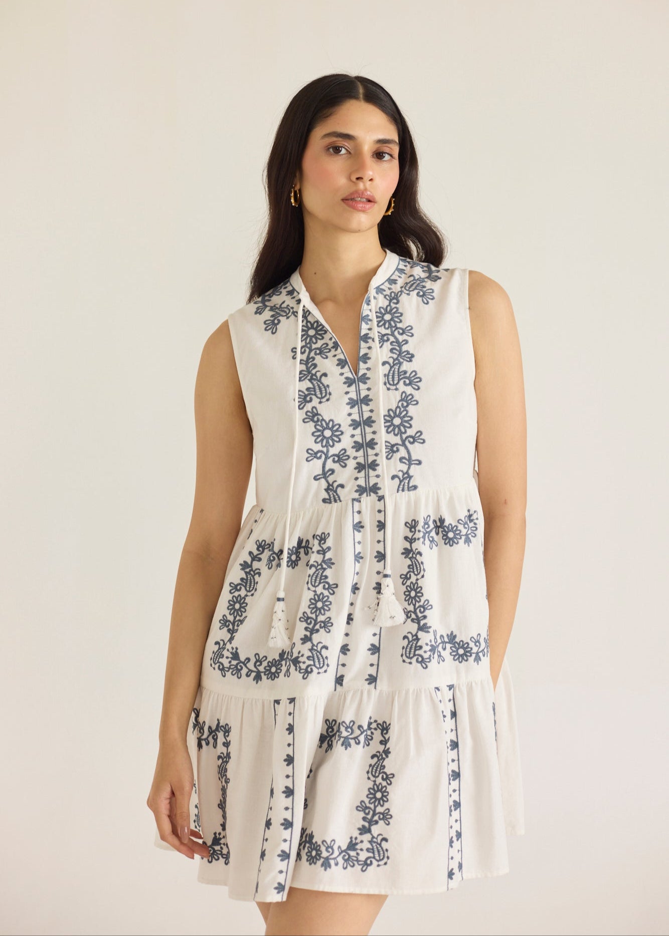Calling June Hazel Mini Dress - White – Ellsworth & Ivey