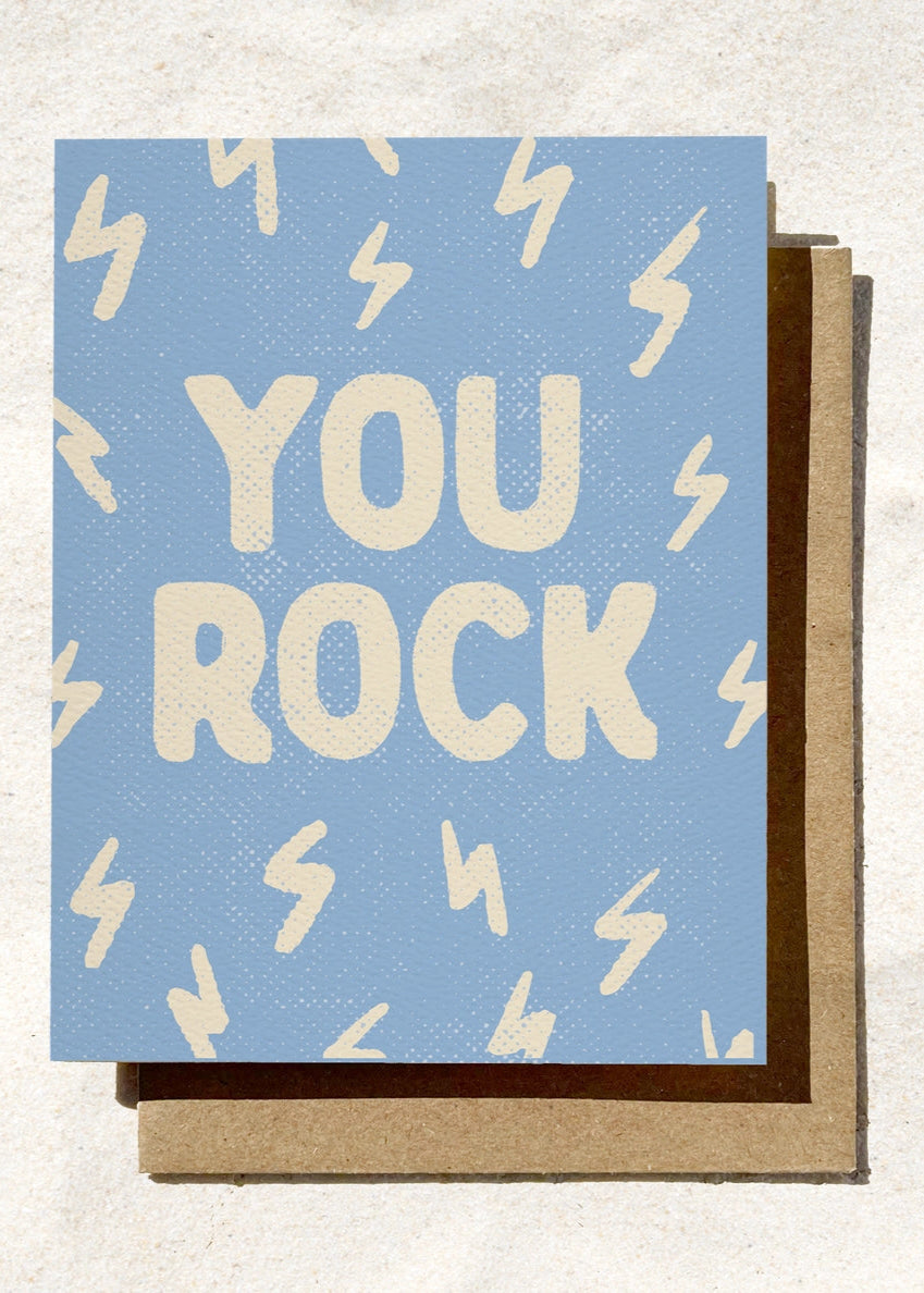 Daydream Prints - You Rock Thank You Card – Ellsworth & Ivey